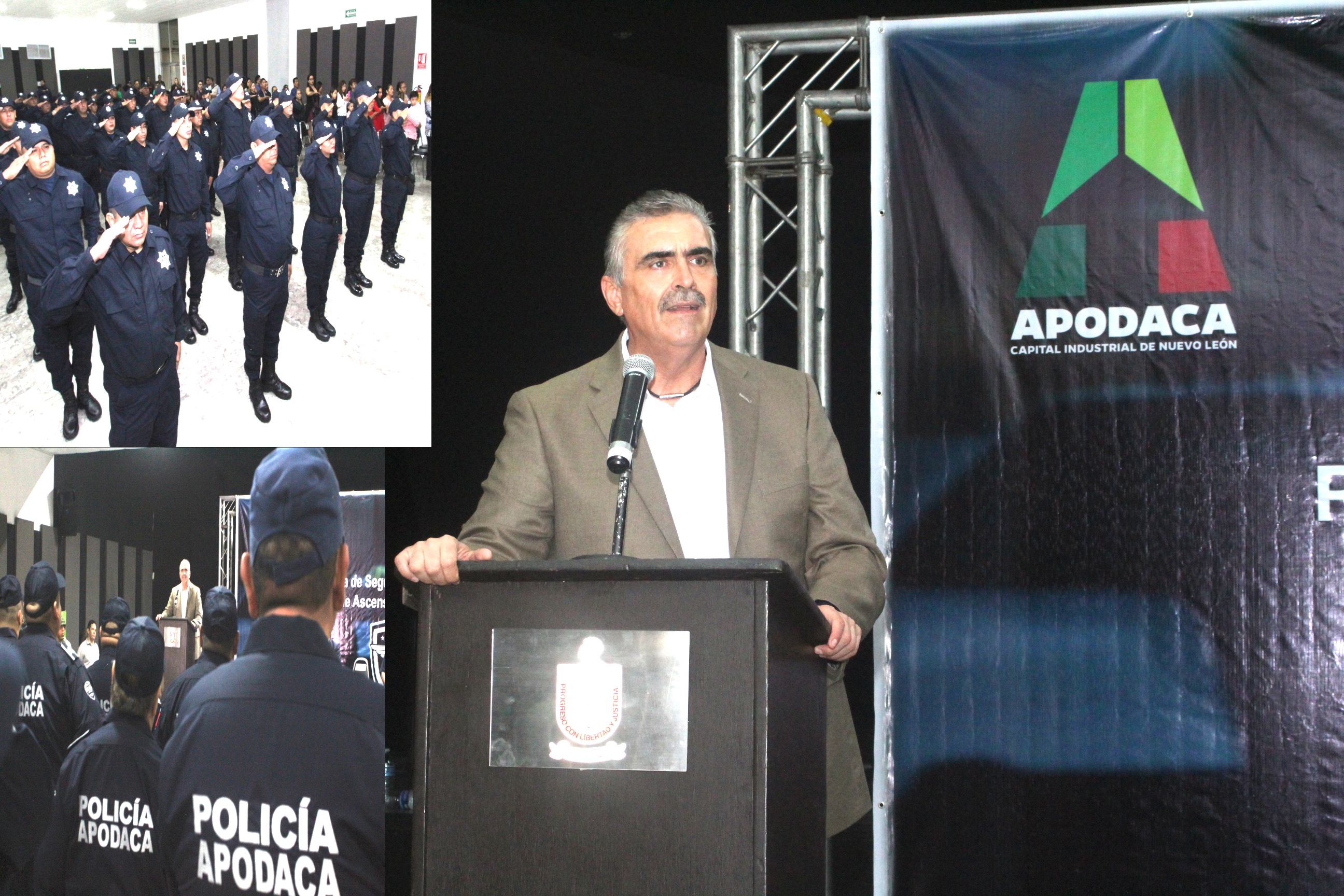 REGISTRA APODACA CRECIMIENTO EN SU FUERZA POLICIAL - Reporte90