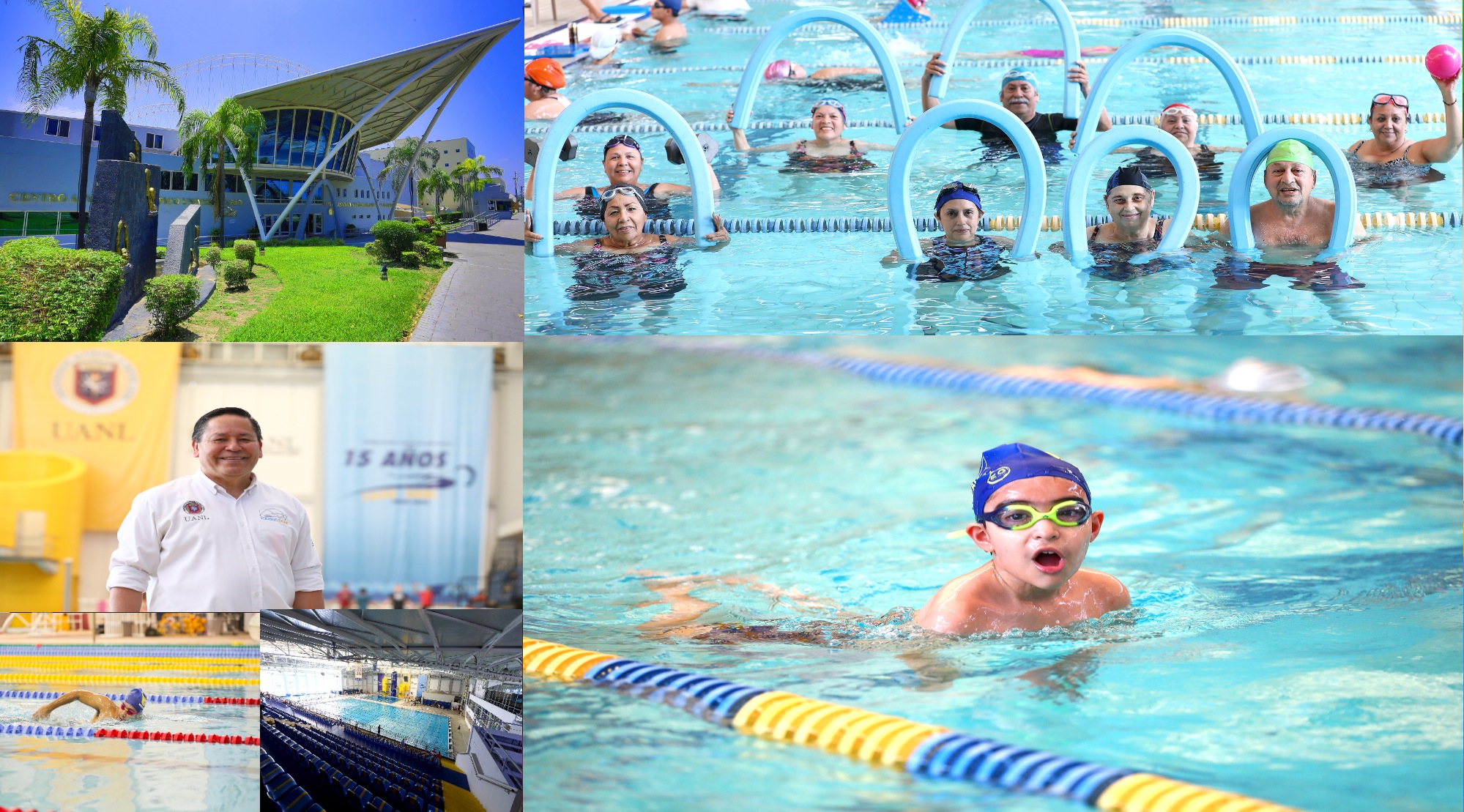 15 Años del Centro Acuático de la UANL - Reporte90