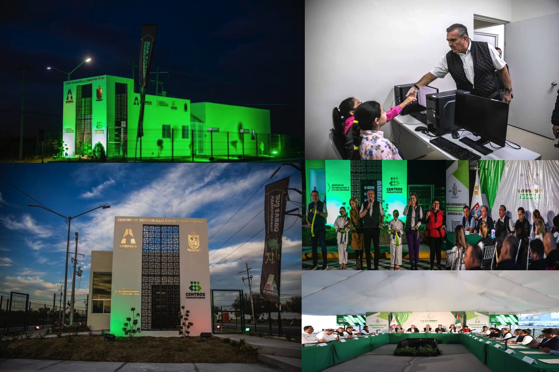 INAUGURA APODACA CENTRO DE DESARROLLO COMUNITARIO TRIANA - Reporte90