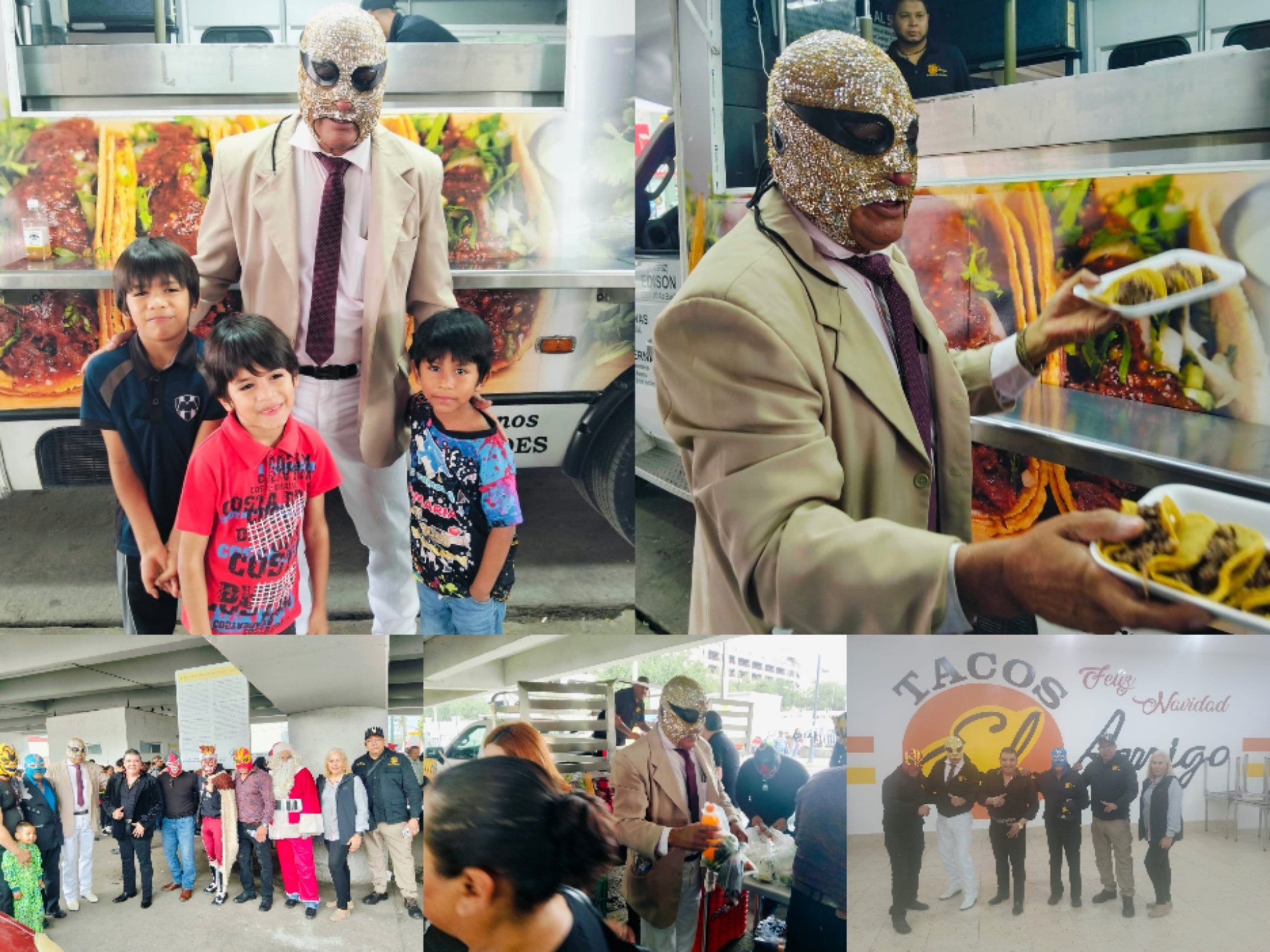 ¡NAVIDAD DE CORAZÓN! Y TACOS EL AMIGO REGALÓ 1,500 ÓRDENES EN EL ...